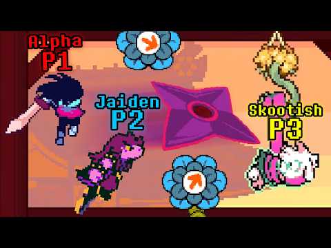 Multiplayer Deltarune just got difficult...