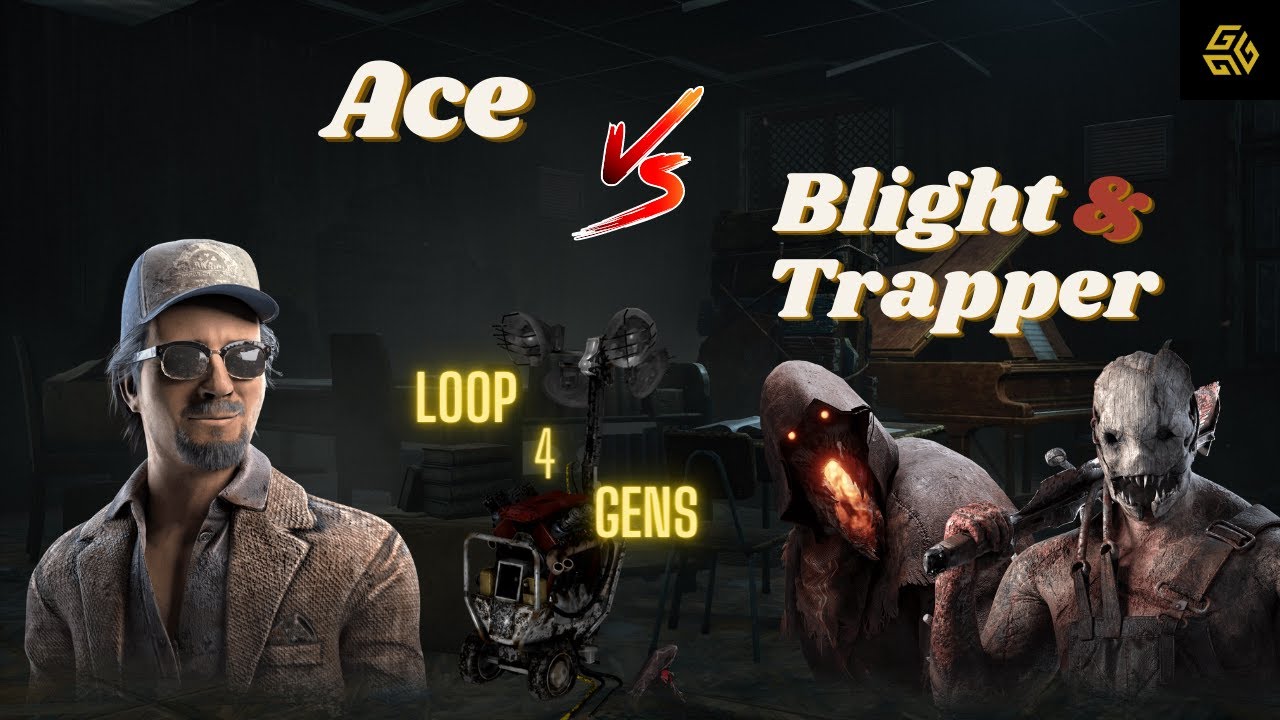 Ace vs Blight & Trapper - Goldens Mates - Dead By Daylight - Survivor ...