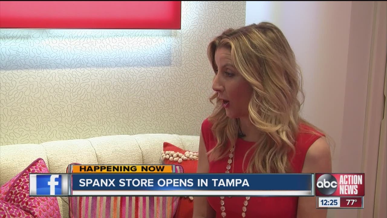Spanx store opens in Tampa - YouTube