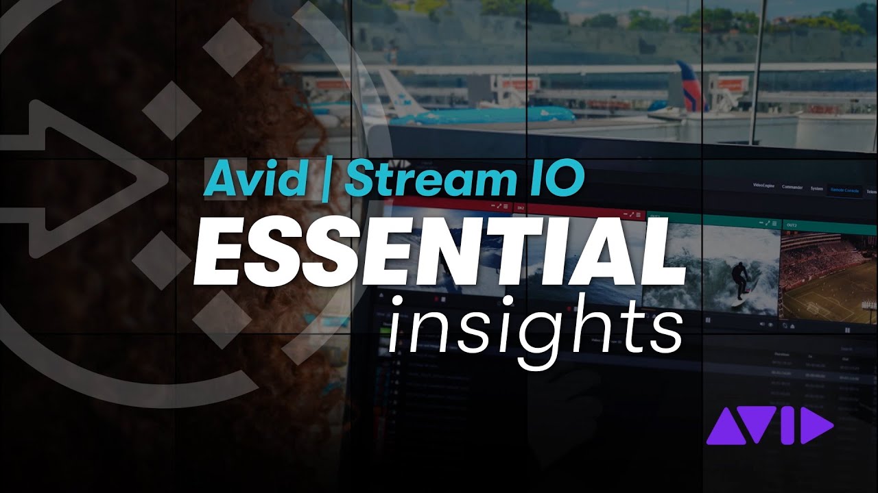 Avid | Stream IO Essential Insights — From proxy to UHD. - YouTube