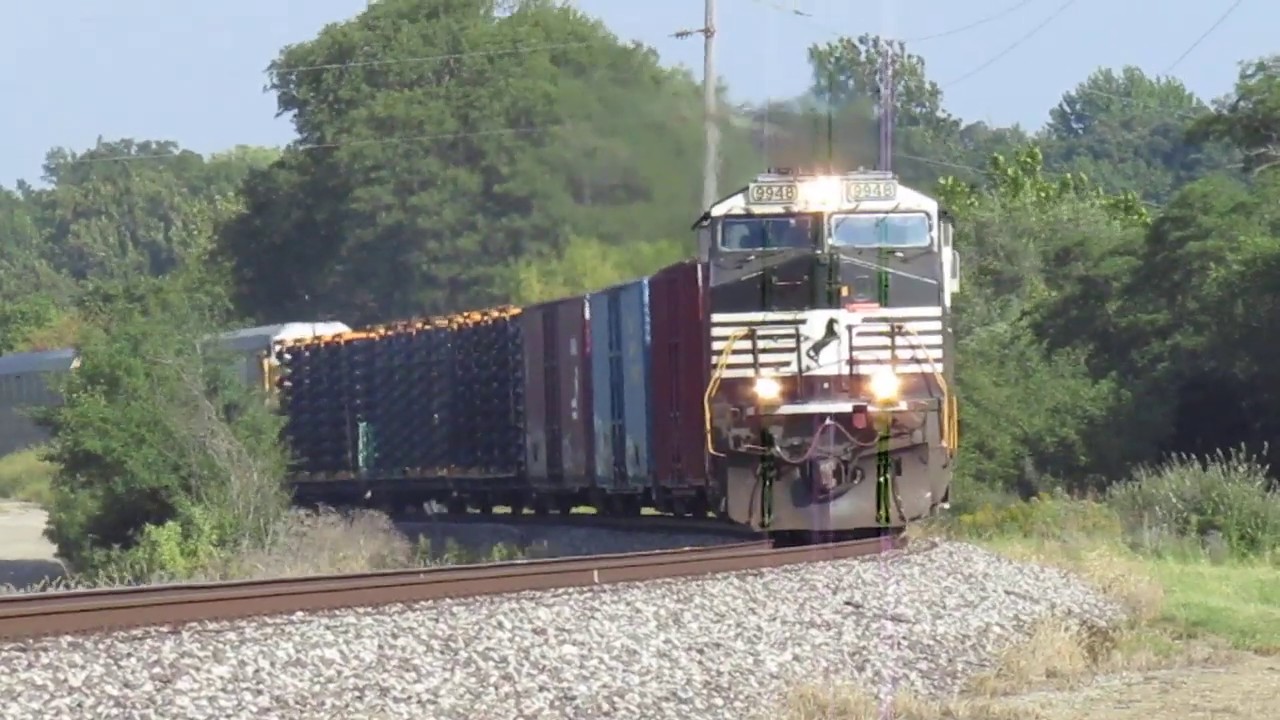 Norfolk Southern 181 at Decatur, IL - Sept. 21, 2019 - YouTube