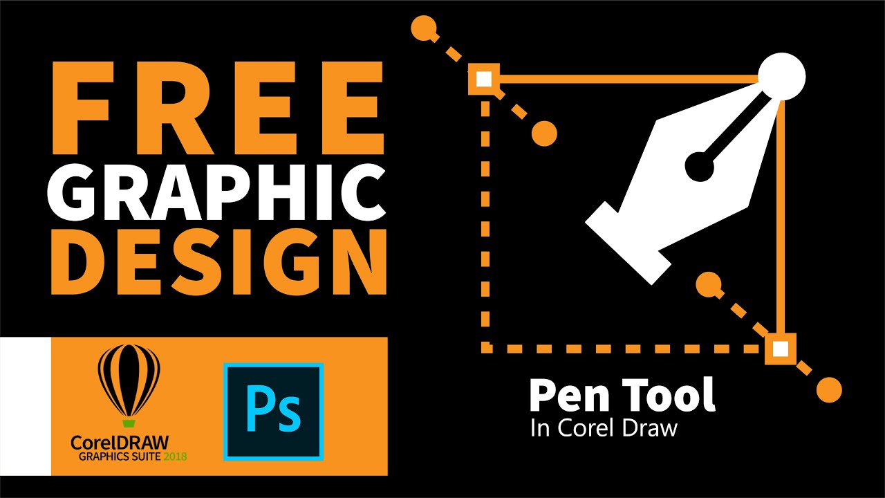 How to Trace a (CARTOON CHARACTER) Pen Tool Techniques in Corel DRAW ...