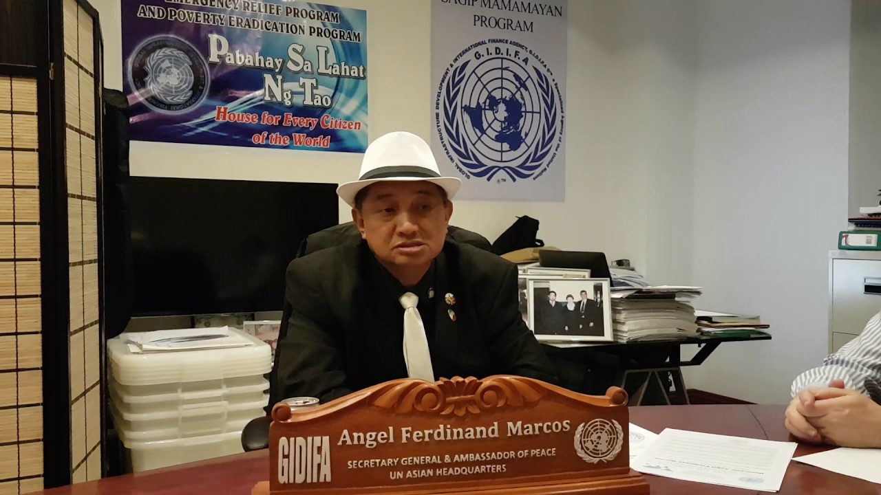 About GIDIFA; Complete Interview with Angel Ferdinand Marcos - YouTube