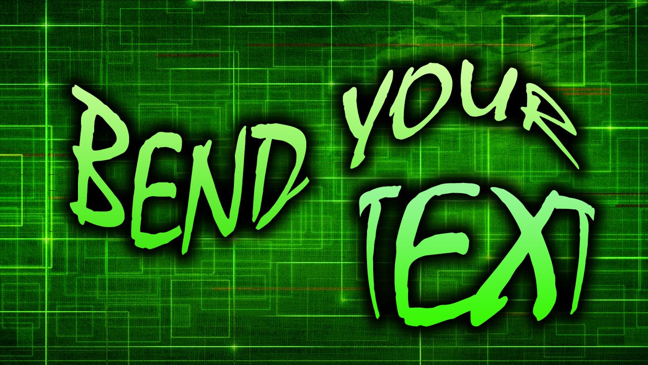 How To Bend Your Text In Different Ways YouTube how-to-bend-your-text-in-different-ways-youtube