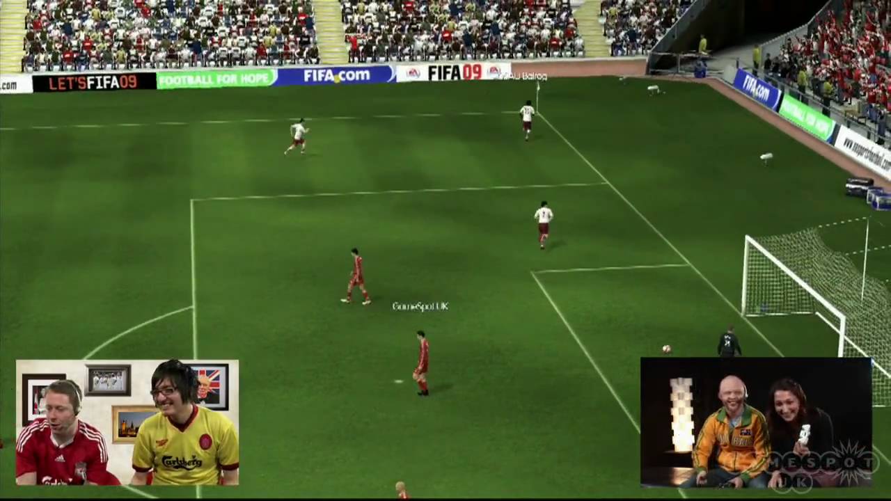 The GameSpot Ashes 2009 - Second Test - FIFA 09 - YouTube