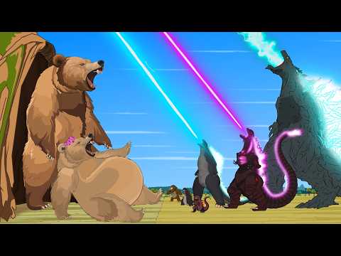 Rescue All Godzilla & Kong Titans, Including Godzilla Earth: Escape from Bear Evolution