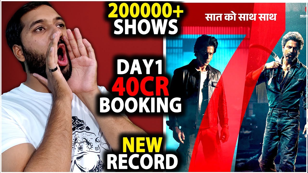Jawan Shows Beat Pathaan Shows | Jawan Day 1 Total Advance Booking ...