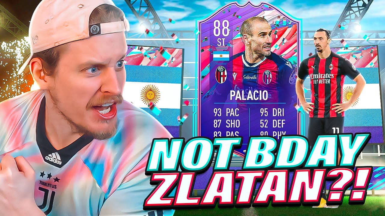 WHERE IS ZLATAN?! 88 FUT BIRTHDAY PALACIO PLAYER REVIEW! FIFA 21 ...