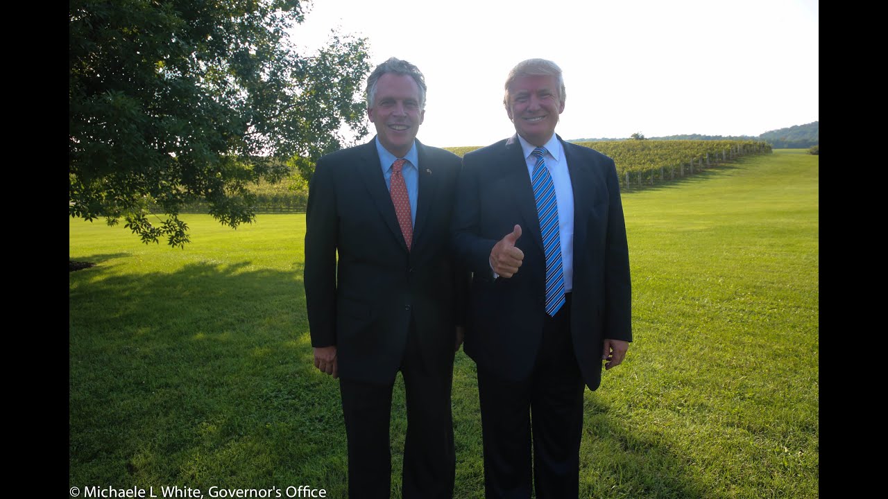 Terry McAuliffe and Donald Trump (Best of Friends) - YouTube