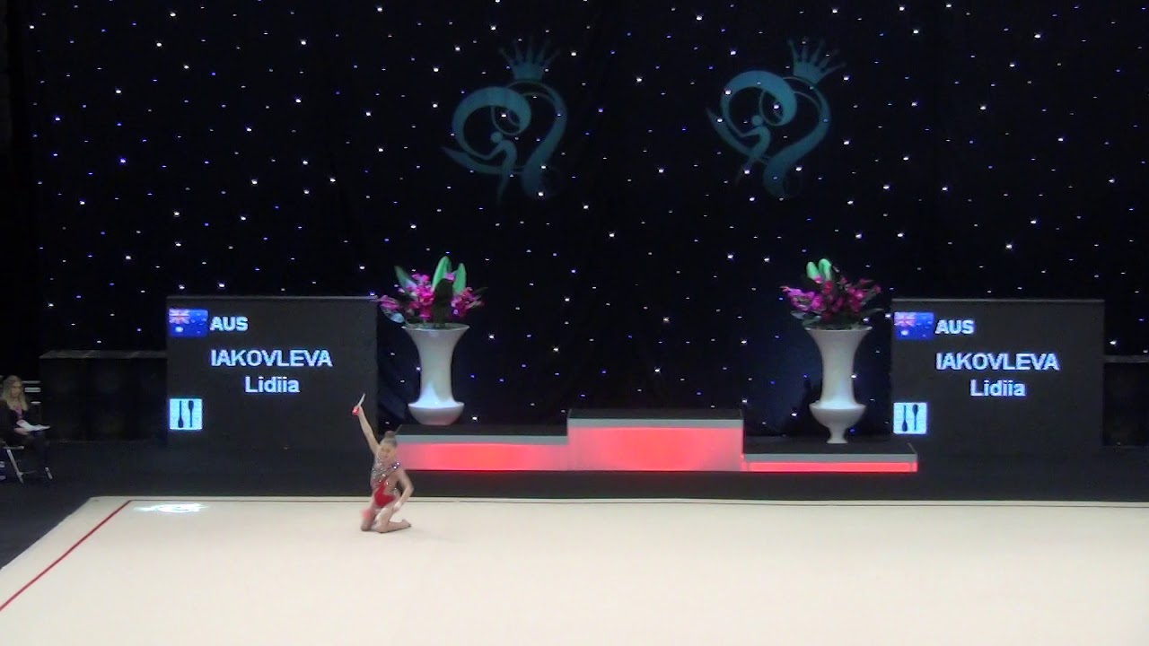 Lidiia Jakovleva AUS clubs AA Miss Valentine 2019 - YouTube