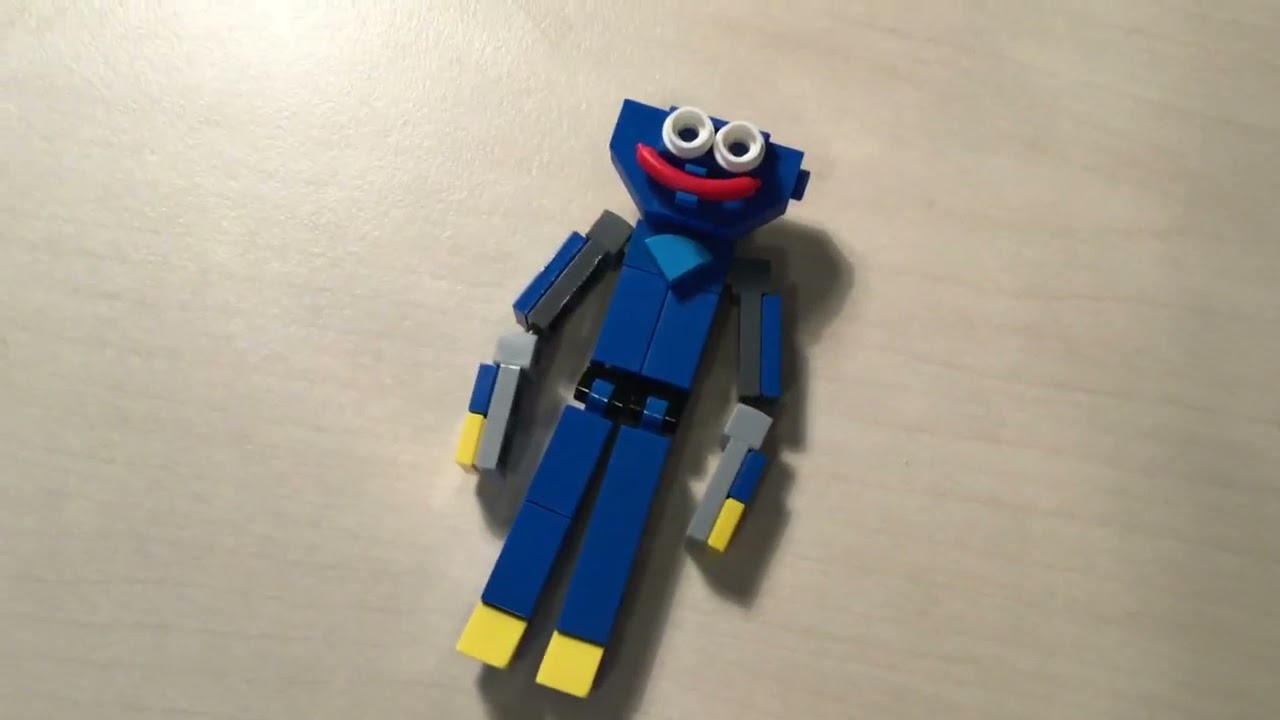 lego huggy wuggy from poppy playtime - YouTube