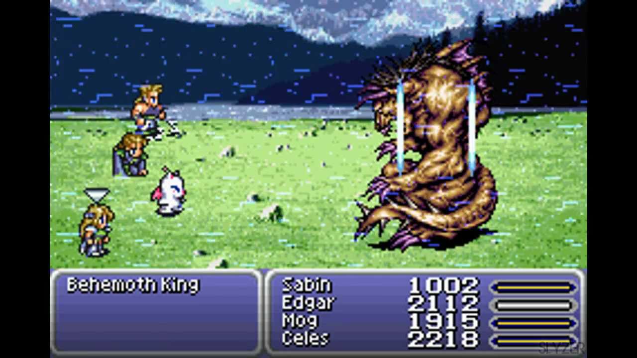 Final Fantasy VI Advance - Behemoth King - YouTube