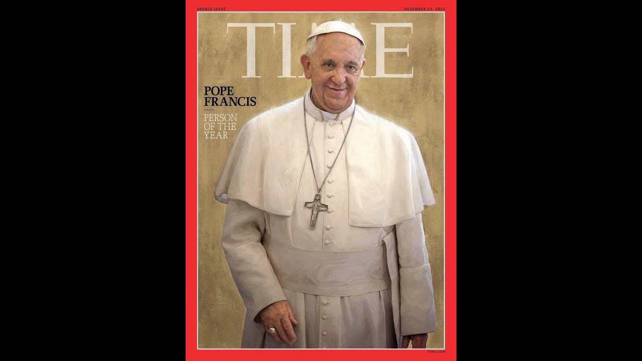 Pope Francis is Time Magazine Person of the Year - YouTube