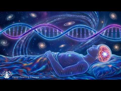 432 Hz + 528 Hz Wundertöne für tiefen Schlaf: DNA-Reparatur, Regeneration des gesamten Körpers & Str