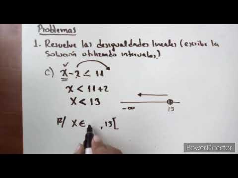 2.2 Solución De Una Desigualdad Lineal, Parte 1- U3 1ºAño (Explicación Y Ejercicios) - YouTube