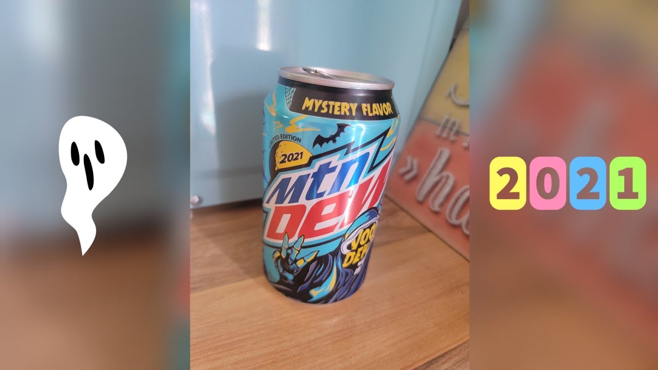 Mtn dew Voodoo 2021 Mystery Halloween Flavor Revealed! - YouTube