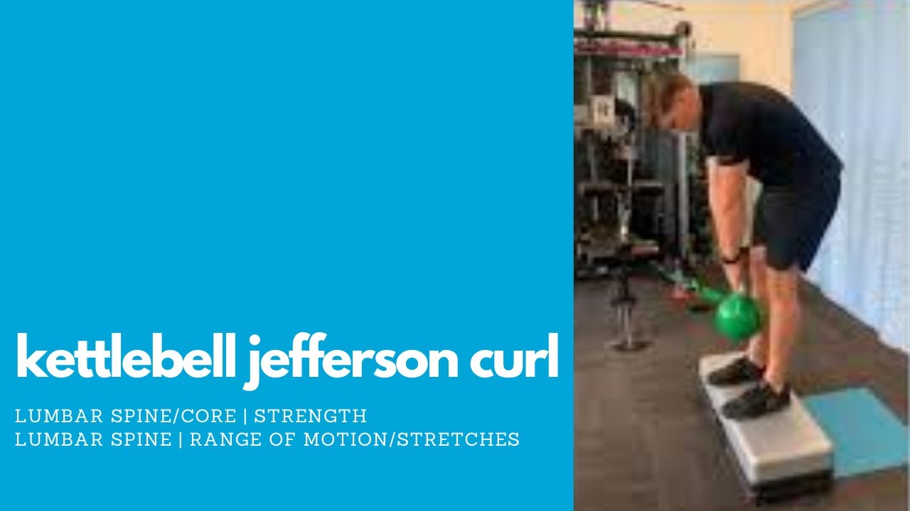 Kettlebell Jefferson Curl - YouTube