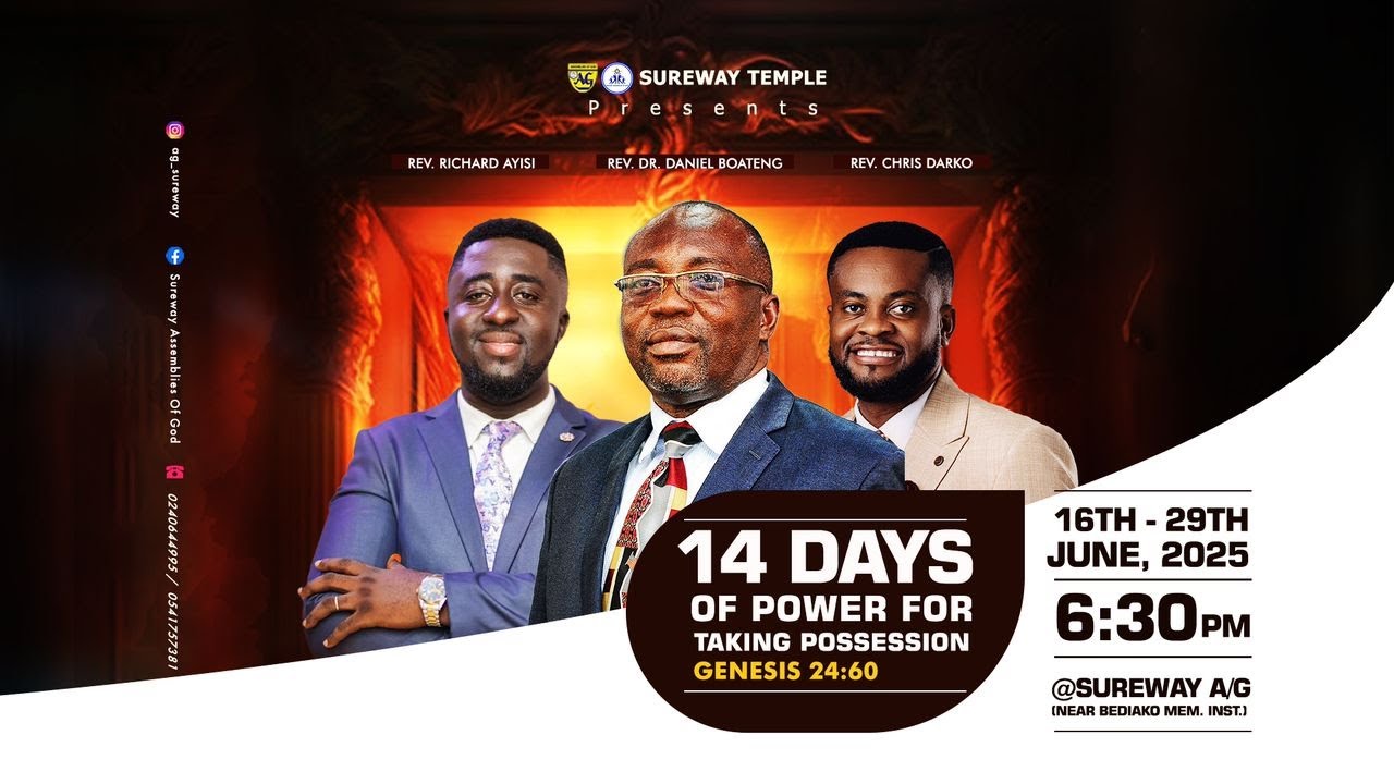 14 DAYS OF POWER FOR TAKING POSSESSION | REV. DANIEL YEBOAH | | SUREWAY ...