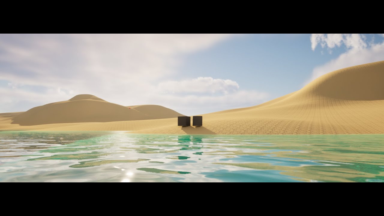 DevLog 1 - Water system simulator - Swimming and pickups - YouTube