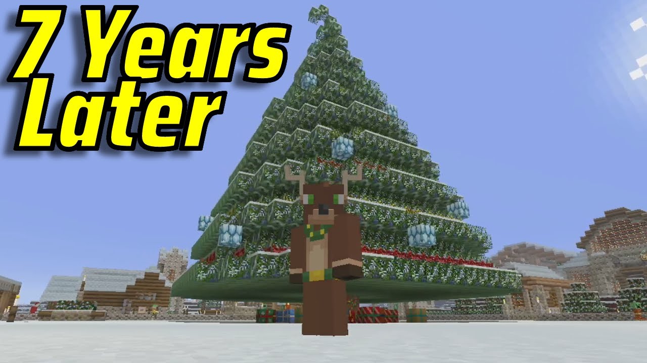Revisiting Minecraft Console's Festive World - YouTube