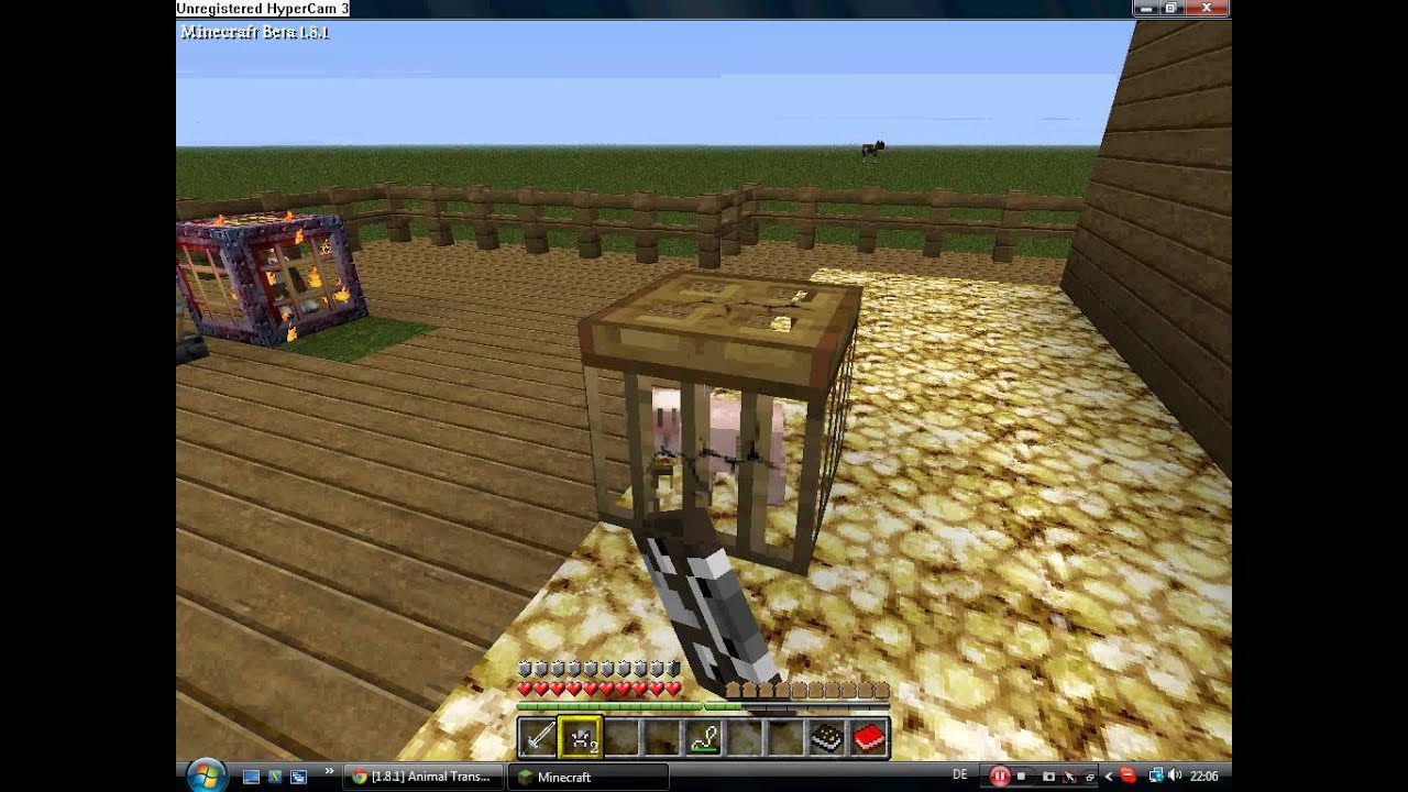 Transport Mod - Minecraft 1.8.1 - YouTube