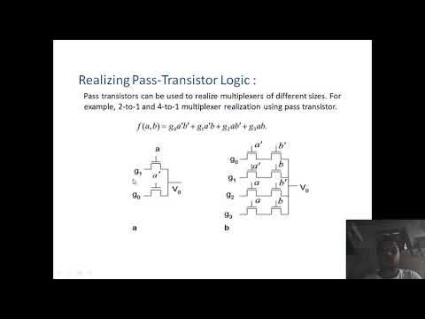 2.1 Introduction to combinational circuits, Pass transistor logic - YouTube