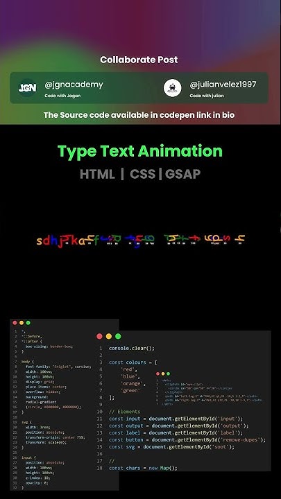 type text Animation #html #css #css3 #code #coding #programming #shorts #software - YouTube