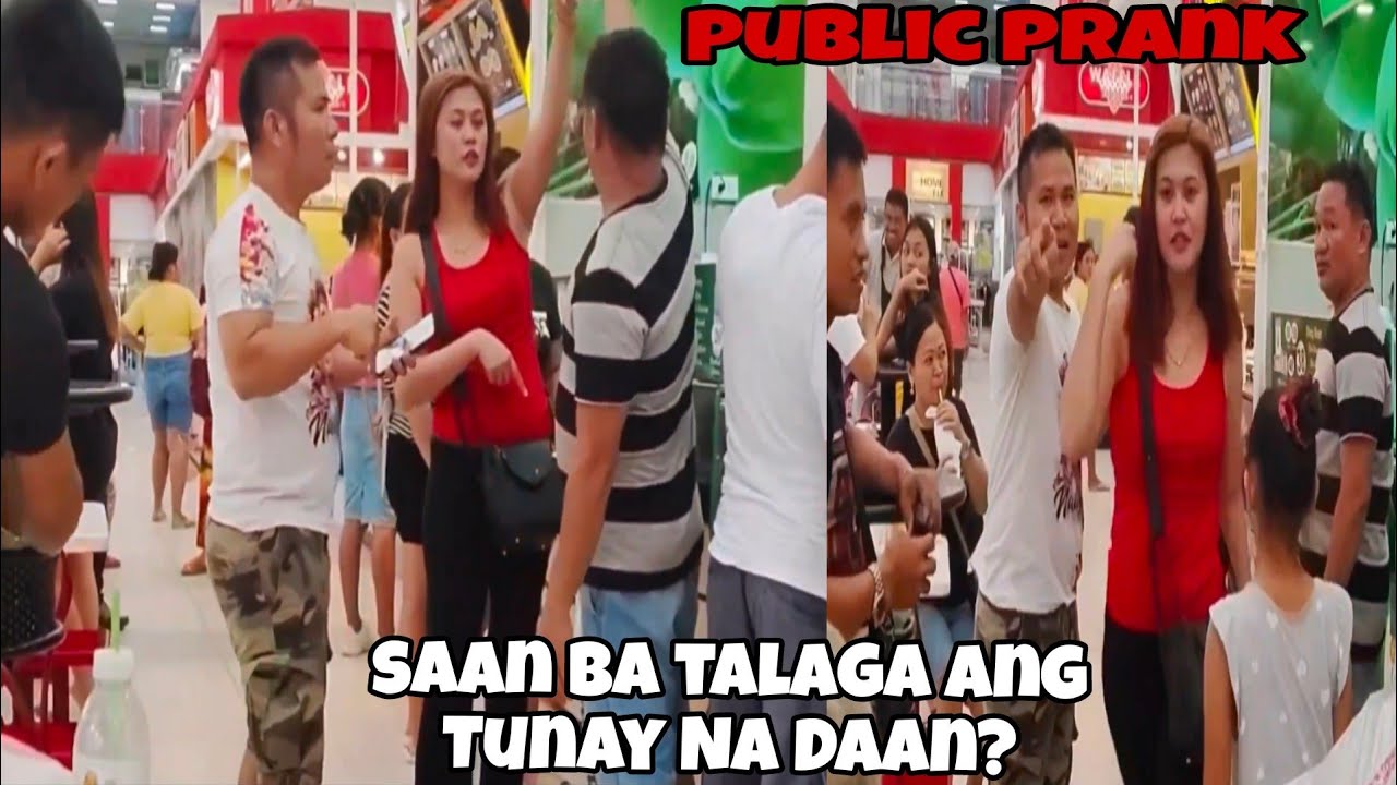 SAAN BA TALAGA ANG TAMANG DAAN? "PUBLIC PRANK" | napikon talaga Ang ...