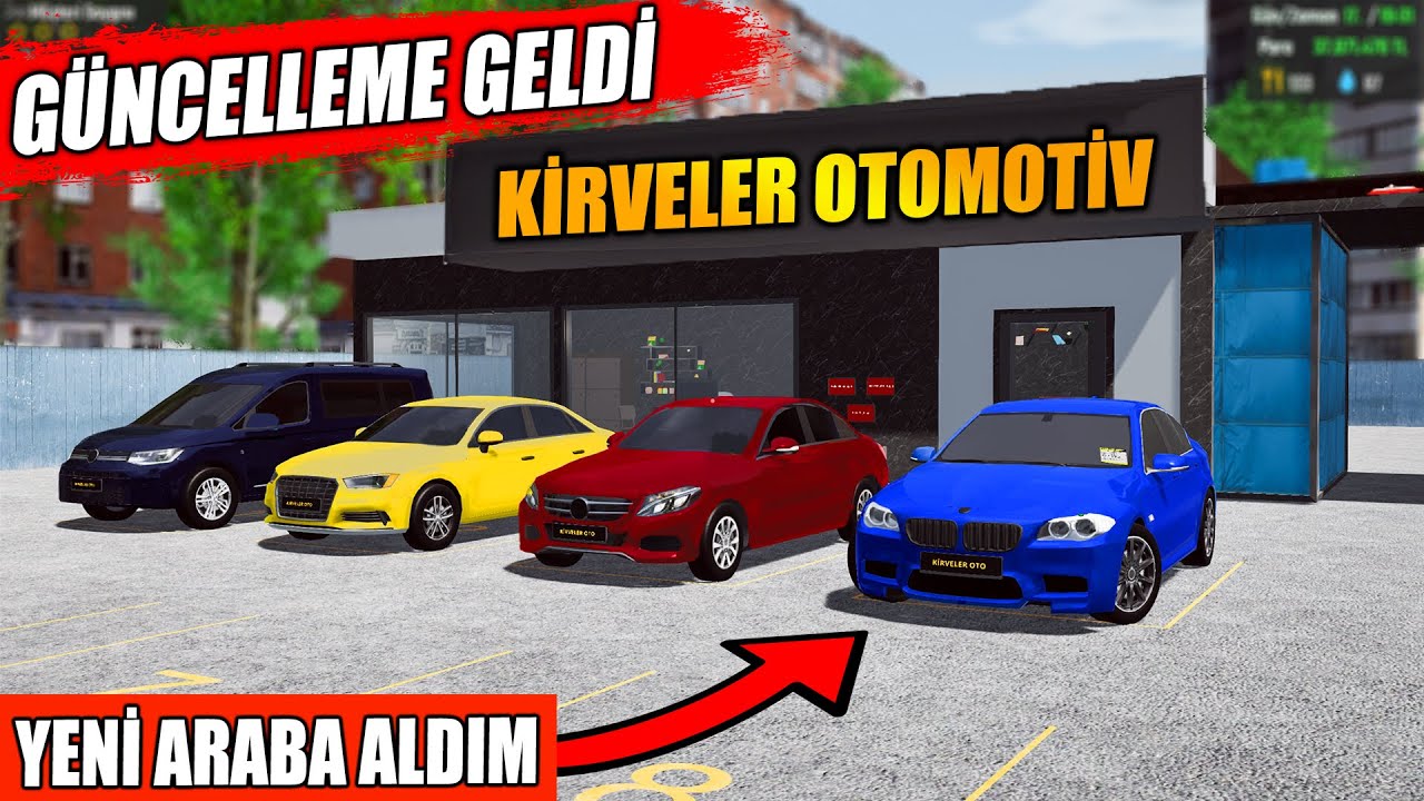 OTO GALERİ SİMULASYONU // KENDİME ARABA ALDIM // YENİ ÖZELLİKLER | CAR ...