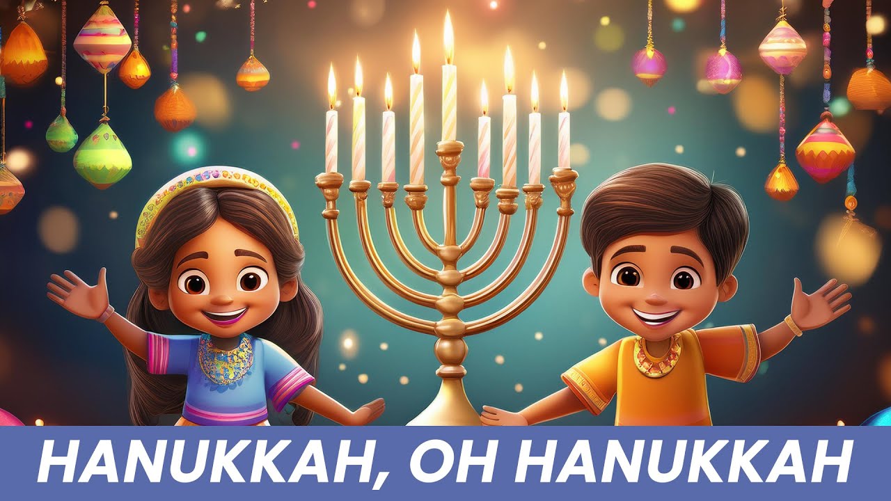 Oh Hanukkah, Oh Hanukkah with Lyrics | Hanukkah Children's Song - YouTube