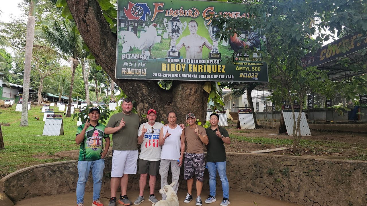 FARM VISIT AT FIREBIRD GAMEFARM WITH FEW OF OUR TEAM USA BREEDERS - YouTube