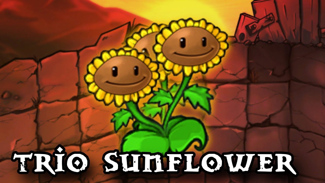Trio Sunflower - New Fusion Plants : PVZ Fusion NIEJO Ultra v1. 0 - YouTube