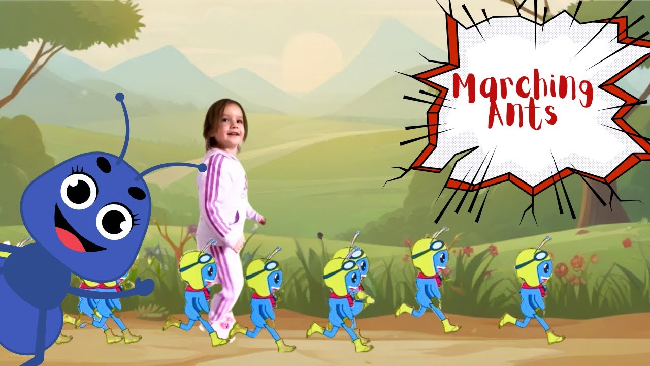 The Ants Go Marching | Learning Numbers 1 to 10 - YouTube