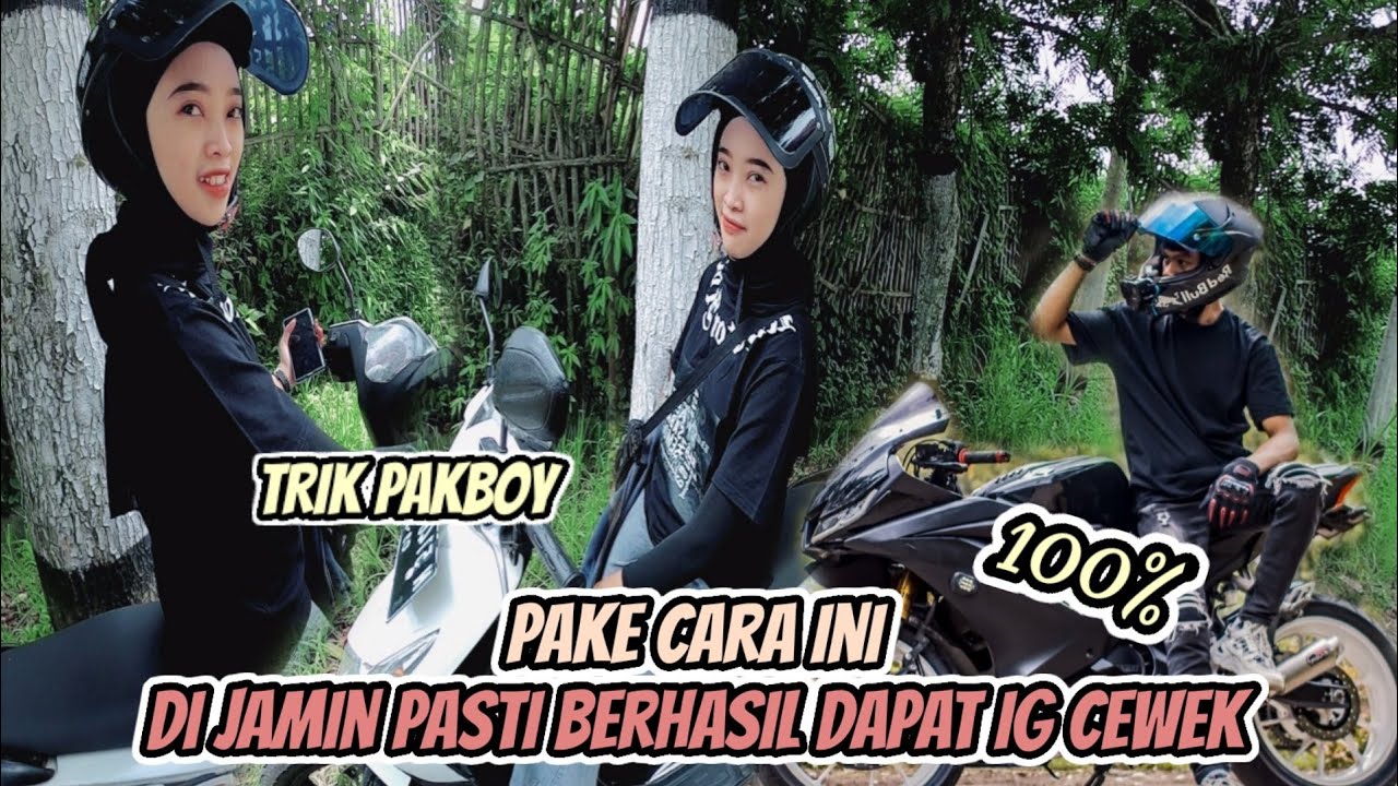 PAKE CARA INI DI JAMIN BERHASIL ⁉️ MODUS CEWEK GAK DI KENAL ‼️#tadallvlog #dedekgemes #motovlog ...
