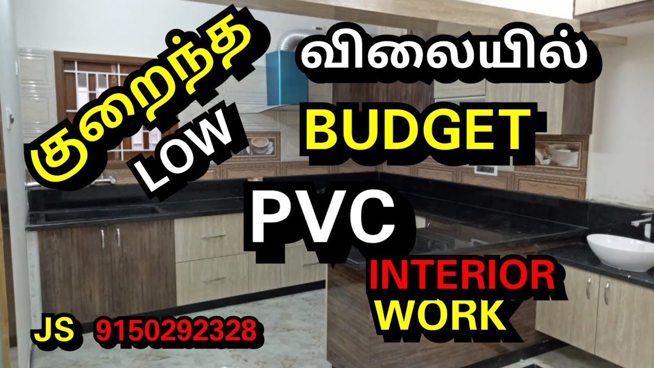 PVC interior work | modular kitchen | wardrobe | showcase | cupboard ...