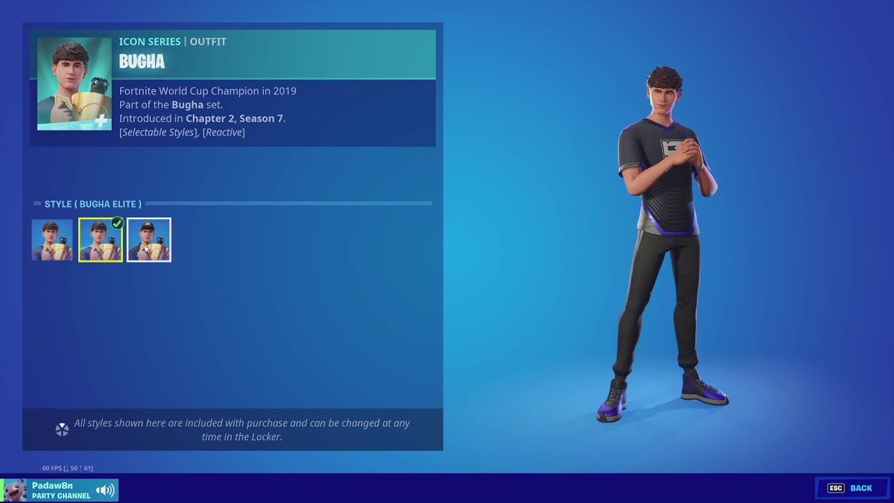 FORTNITE BUGHA ICON SKIN AND BUNDLE IS HERE! | July 20th Item Shop ...