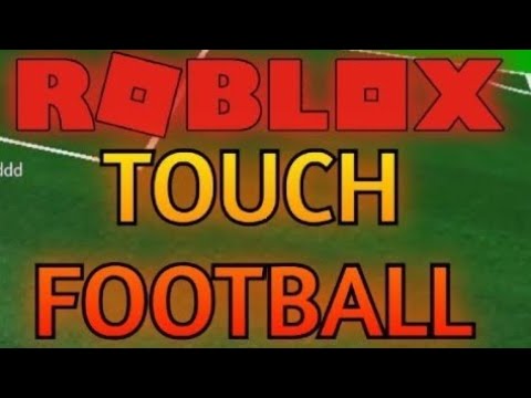 playing touch football - YouTube