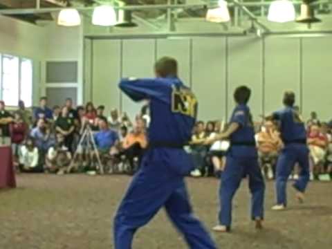 National Karate Apple Valley bow form Sam Amodeo for 2nd degree test ...