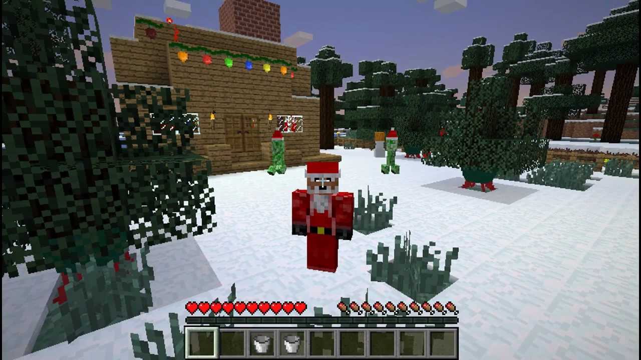 Minecraft Mod Spotlight - ChristmasCraft Mod - YouTube