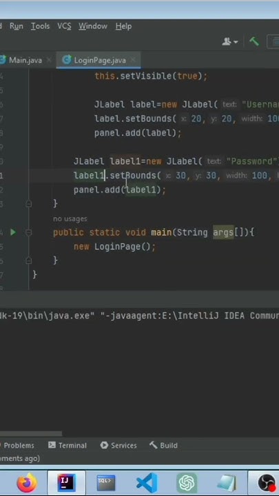 Login System In Java (Swing GUI)🔥🔥| #programming #coding #viral #java ...