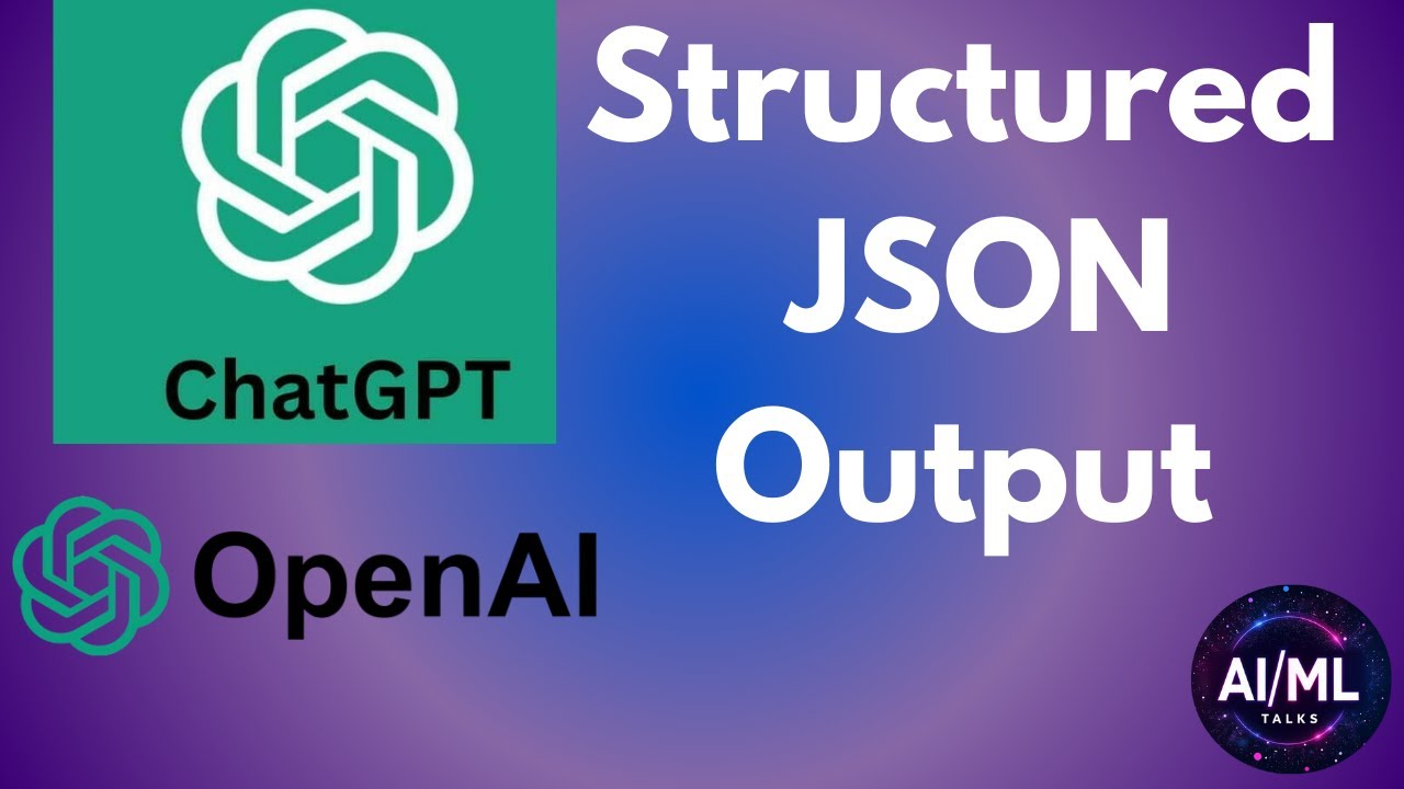Create Structured JSON Responses with ChatGPT API | Complete Tutorial ...