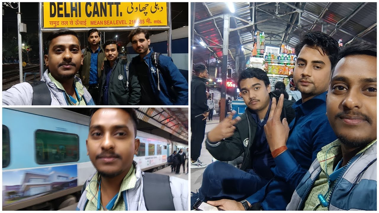 Delhi se Dehradoon by Train||Mussoorie Express -14041Train Journey||# ...