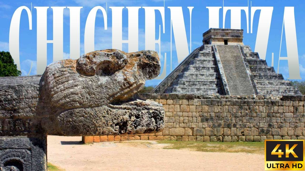 [4K] Chichen Itza, Mexico - Ancient city Walking Tour with Captions ...