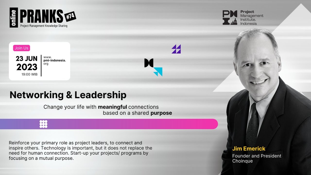 PRANKS 74 : "Jim Emerick : Networking and Leadership” - YouTube