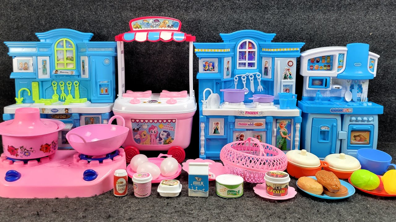 6 Minutes Satisfying with Unboxing Hello Kitty Tiny Kitchen Set | Tiny ...