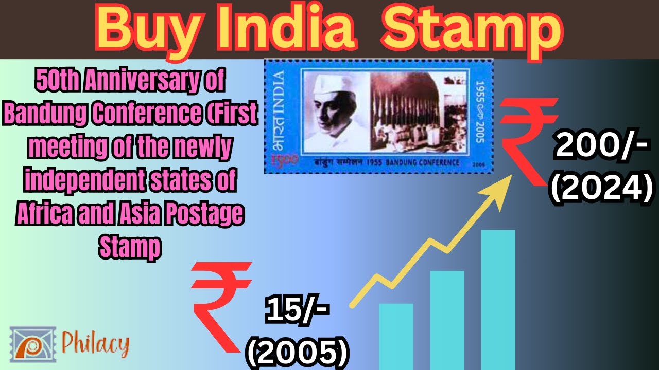 Buy 50th Anniversary of Bandung Conference Postage Stamp: Commemorating ...