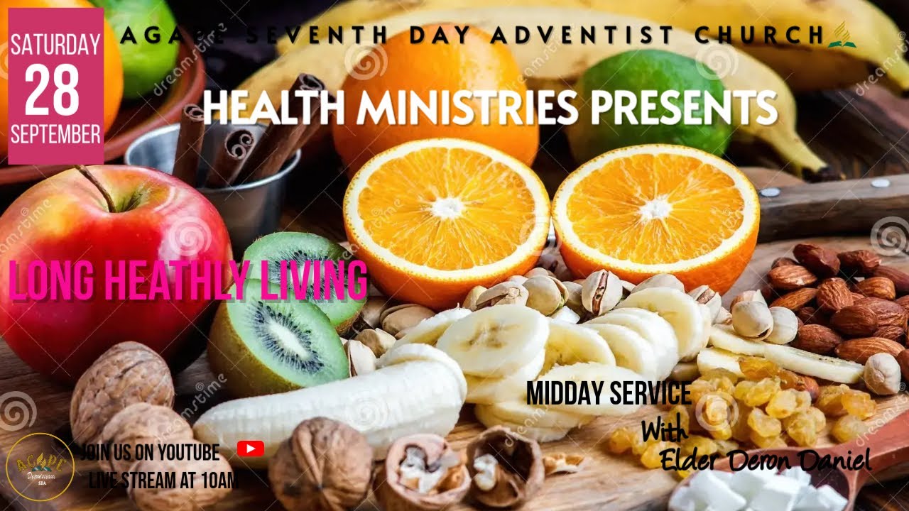 Agape SDA Church ||Health Ministries||Sabbath Worship|| 09.28.24 - YouTube