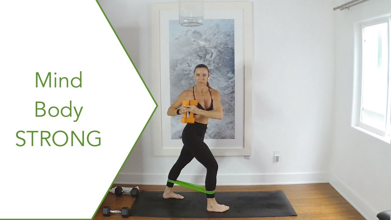 WORKOUT || Mind Body STRONG || Intense Total Body Workout Dumbbells ...