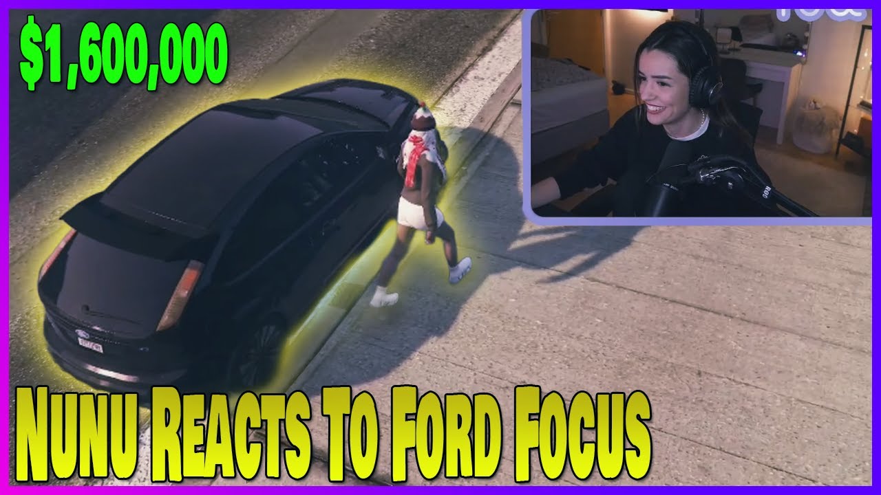 Nunu Reacts to 1.6M Ford Focus.. | GTA RP NoPixel 3.0 - YouTube