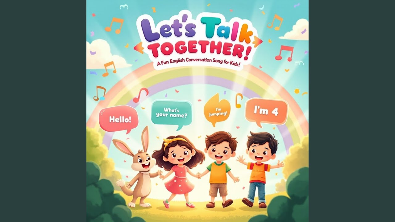 Let’s Talk Together (A Conversation Review Song for Kids) - YouTube